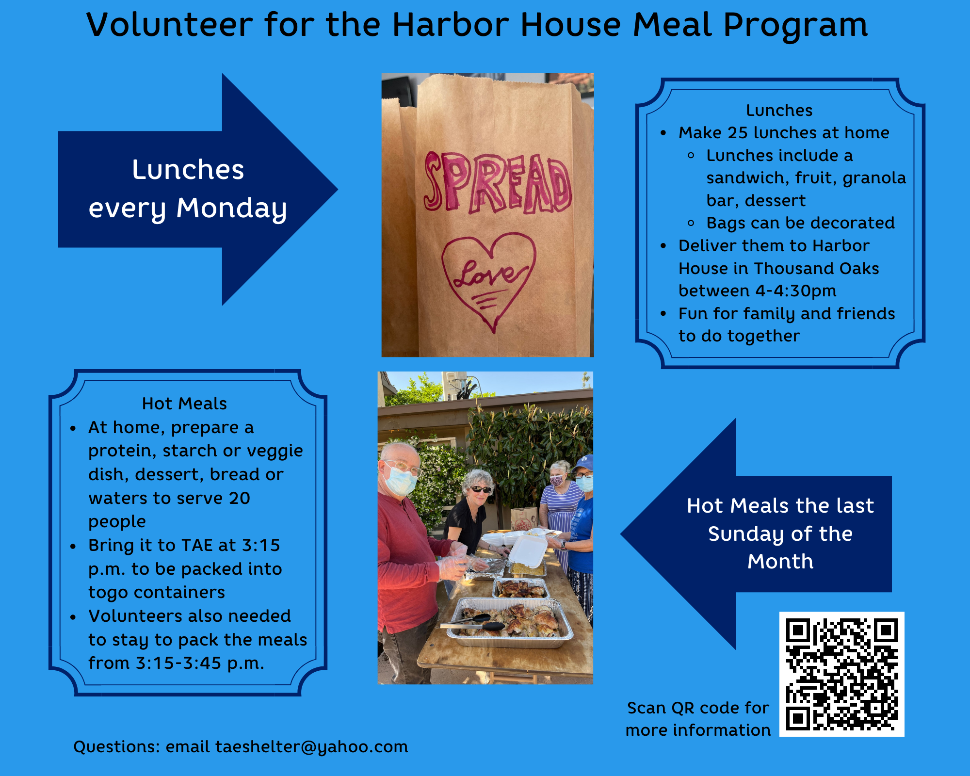 Hot Meal Program | Temple Adat Elohim